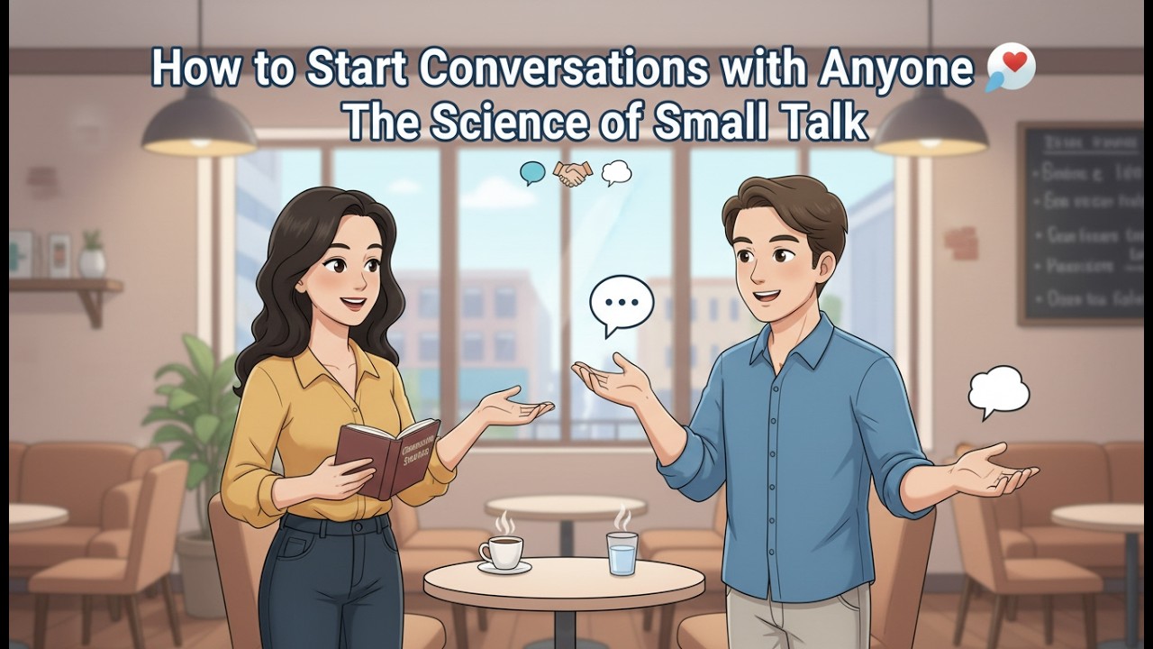 How to Start Conversations with Anyone 💬 The Science of Small Talk ...
