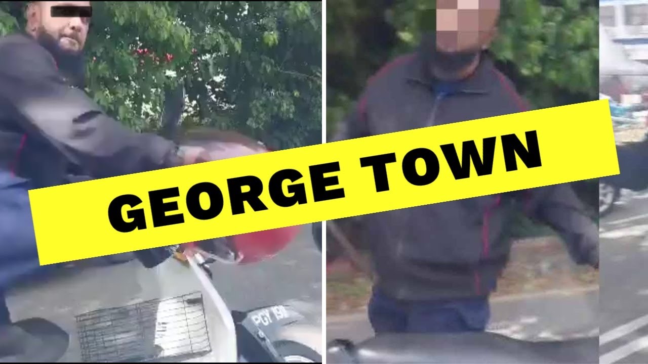 Lelaki pukul kereta guna topi keledar direman.@Berita101 - YouTube