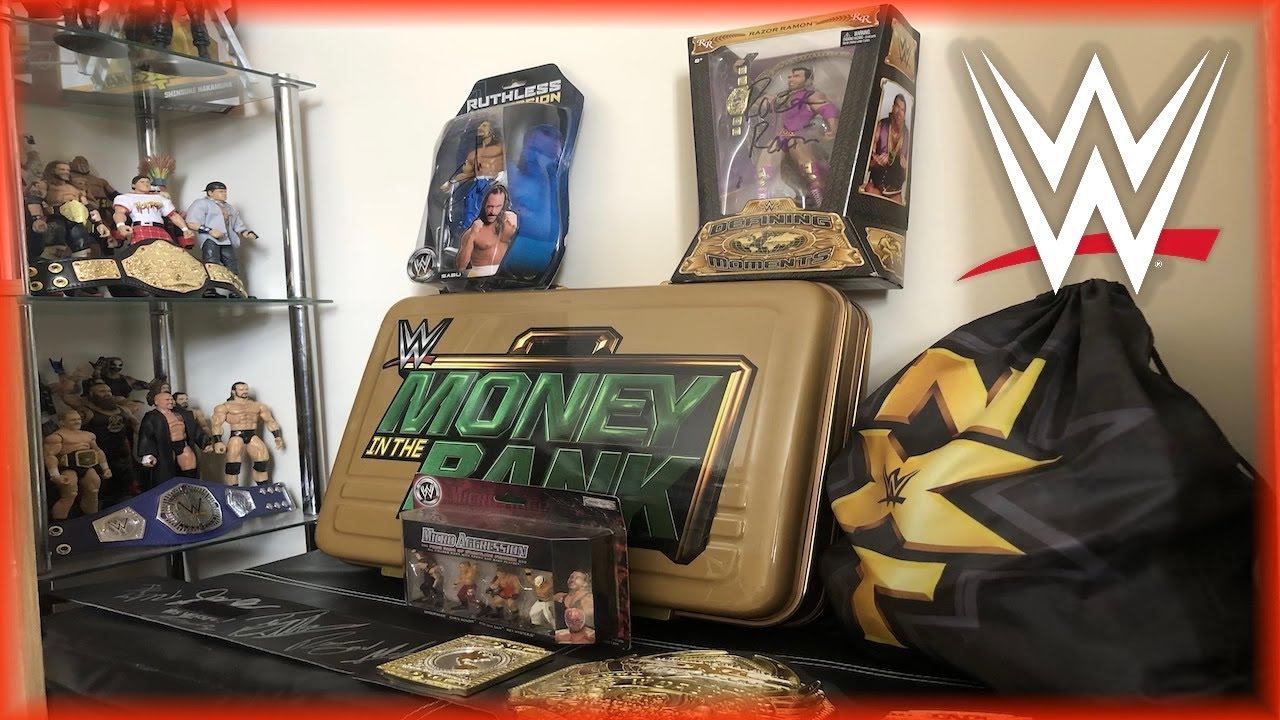 WWE Figure & Merchandise Display!! - YouTube