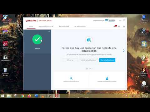 Como desactivar antivirus McAfee - YouTube