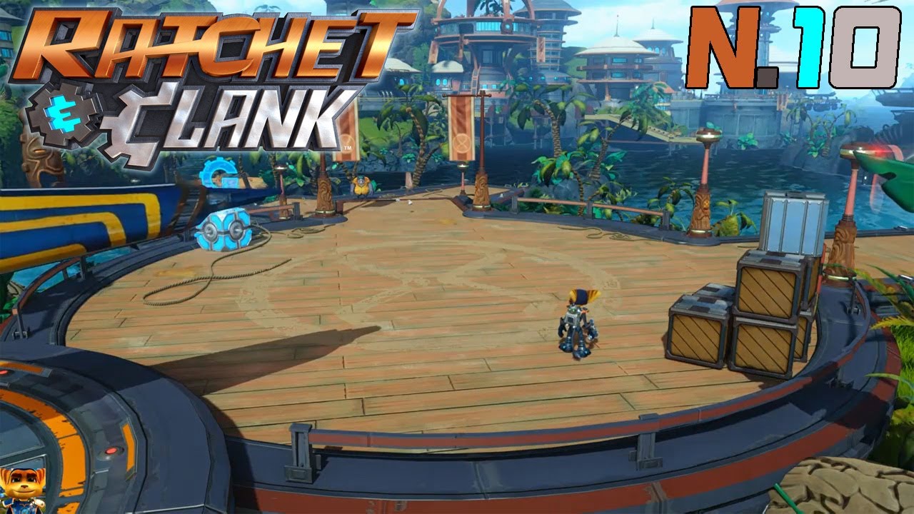 Ratchet and Clank PS4 Gameplay Walkthrough #10 Planeta Pokitaru - YouTube