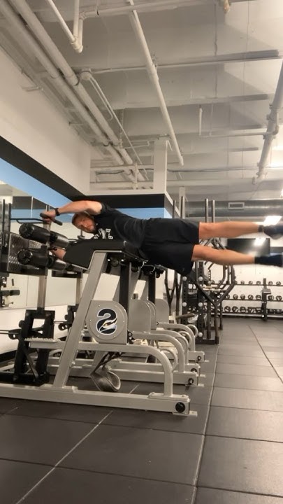 GHR Side Leg Raise - YouTube