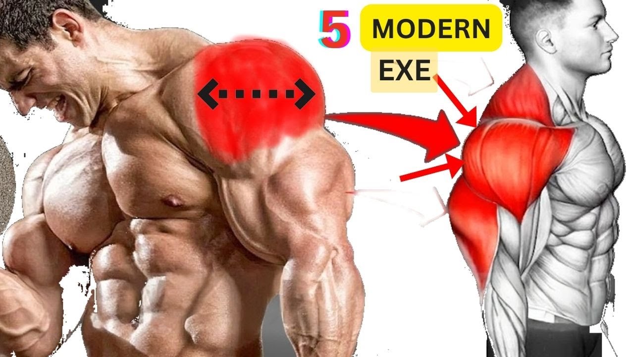 5 Perfect Shoulder Exercises to Get Big Delt - YouTube
