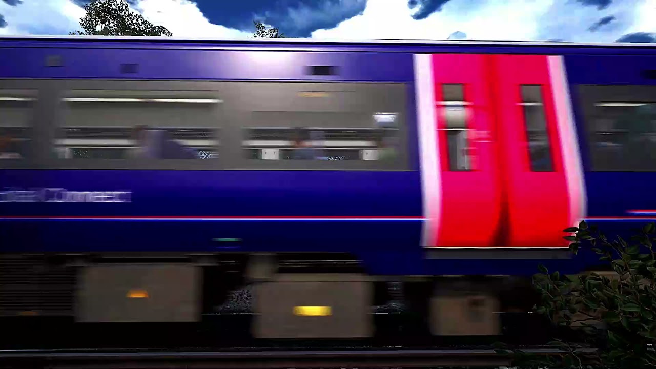 SE Class 375 & FCC 377 Combo arrives at Rainham - YouTube