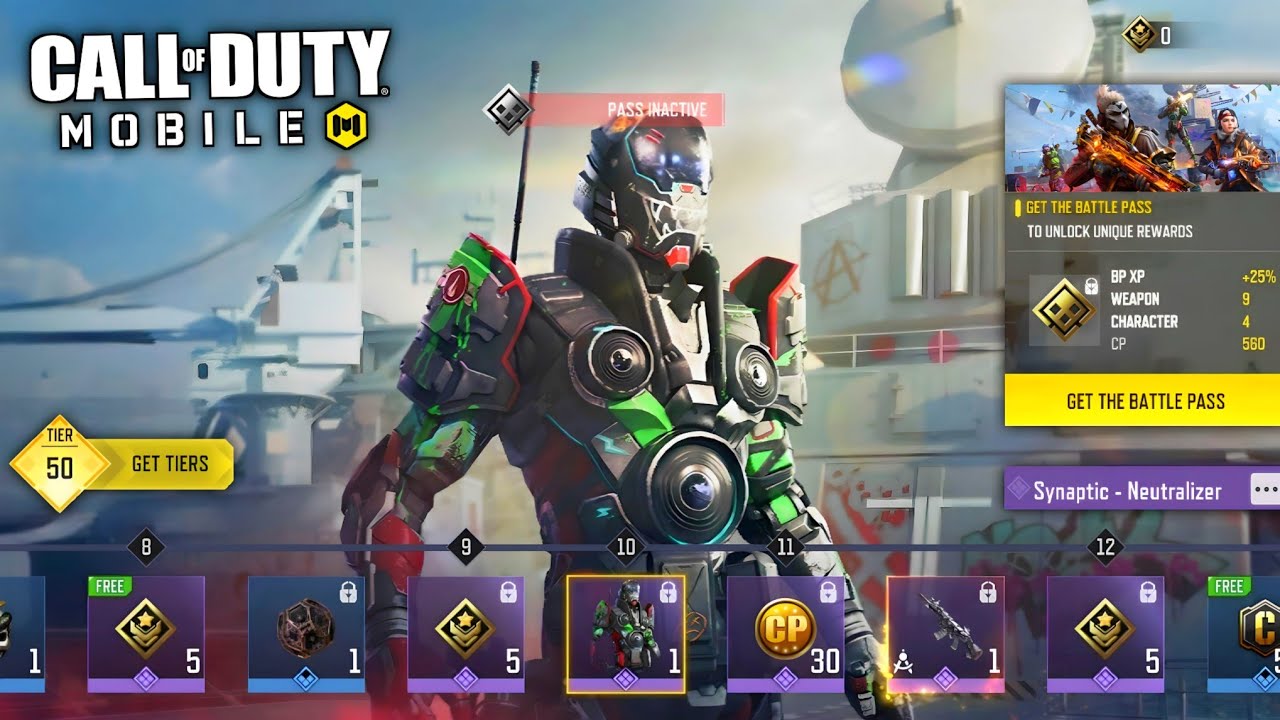 *NEW* Detailed Season 5: Get Wrecked Battle Pass Look! All Rewards & Gameplay! Codm Season 5 ...