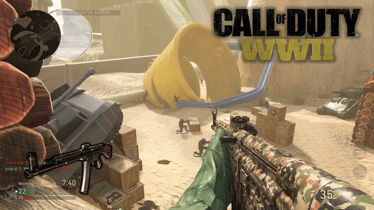 26-6| STG-44 Game | Call of Duty: World War 2 - Gameplay (2017) - No ...