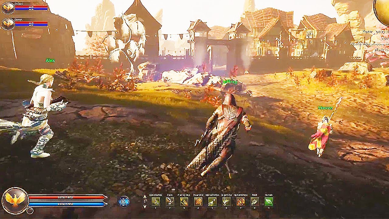 ASHES OF CREATION 96 Minutes of Gameplay Demo (New Open World MMORPG ...