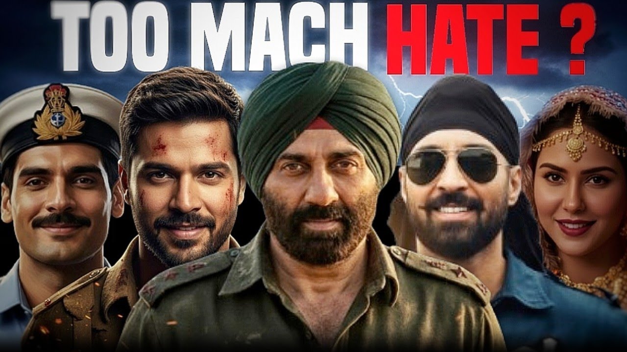 Why TO MACH HATE for Sunny deol border 2 - YouTube