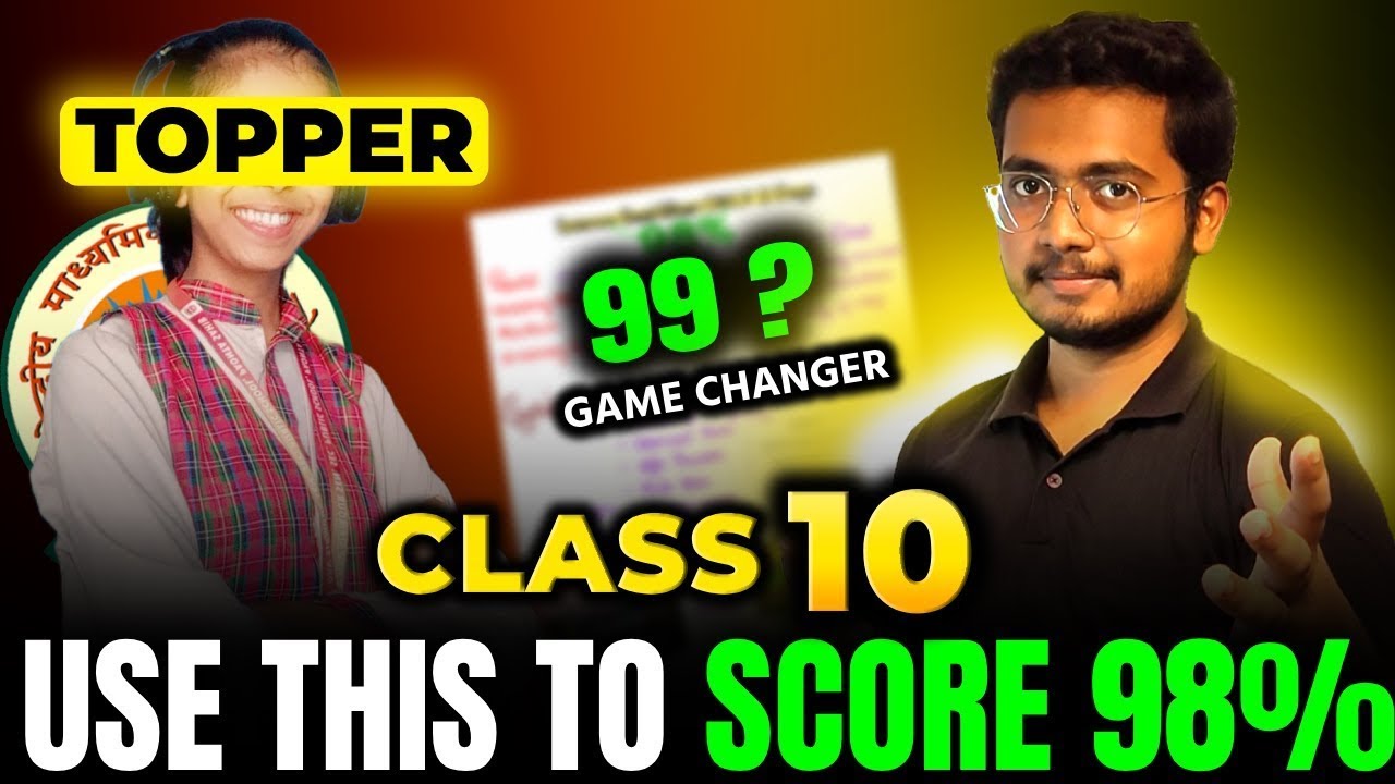 "Score 98% in CBSE Class 10 Board Exam 2025: Topper-Approved Topics ...