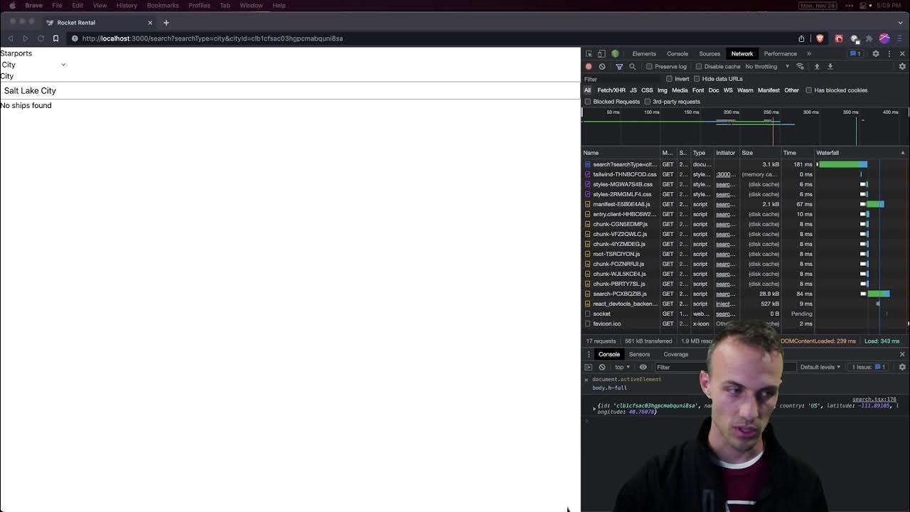 EpicWeb.dev Live stream 🌌 Building Full stack Autocomplete Component - YouTube