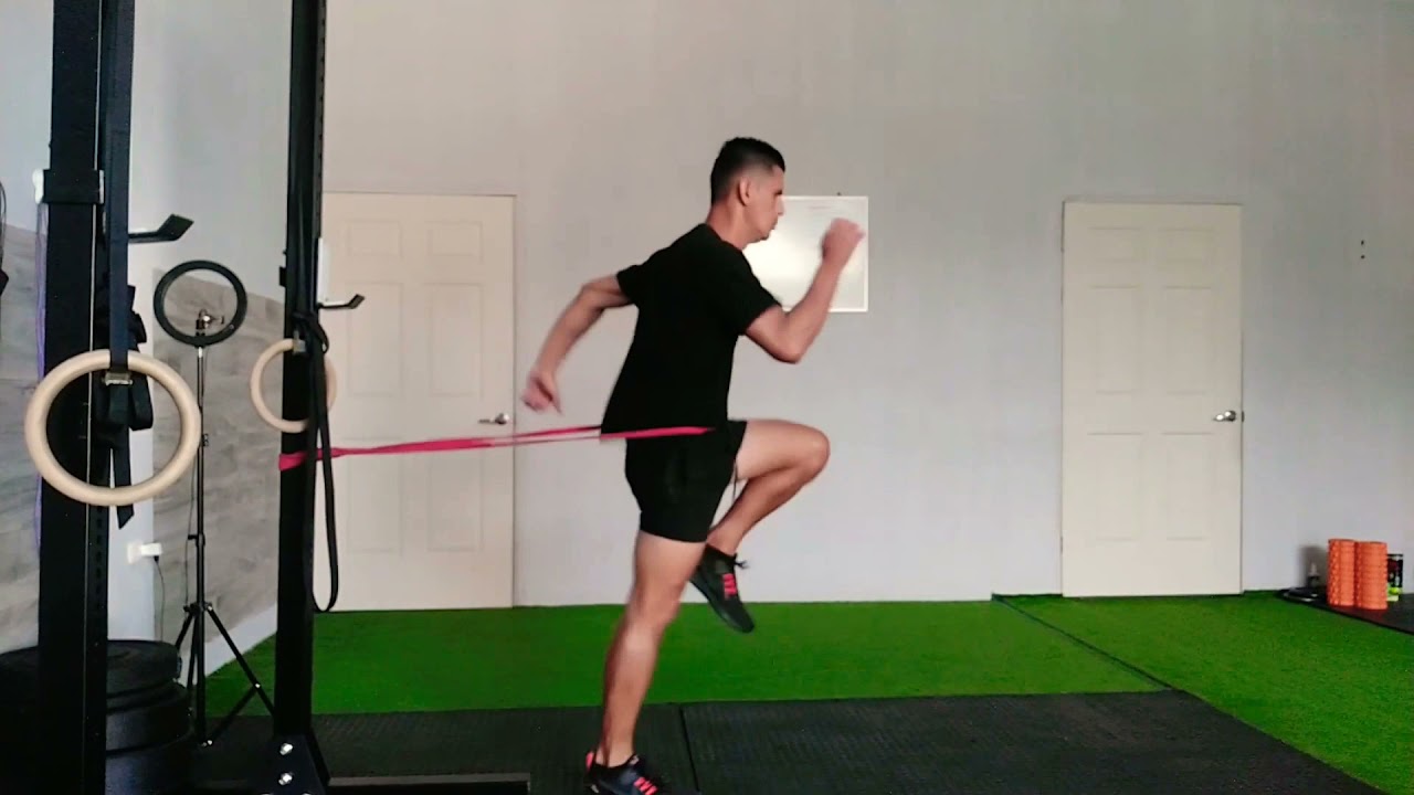 Skipping Alto con liga de resistencia - YouTube