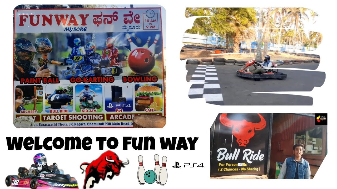 Fun way mysore /near chamundhi hill / All indoor & outdoor games /Total ...