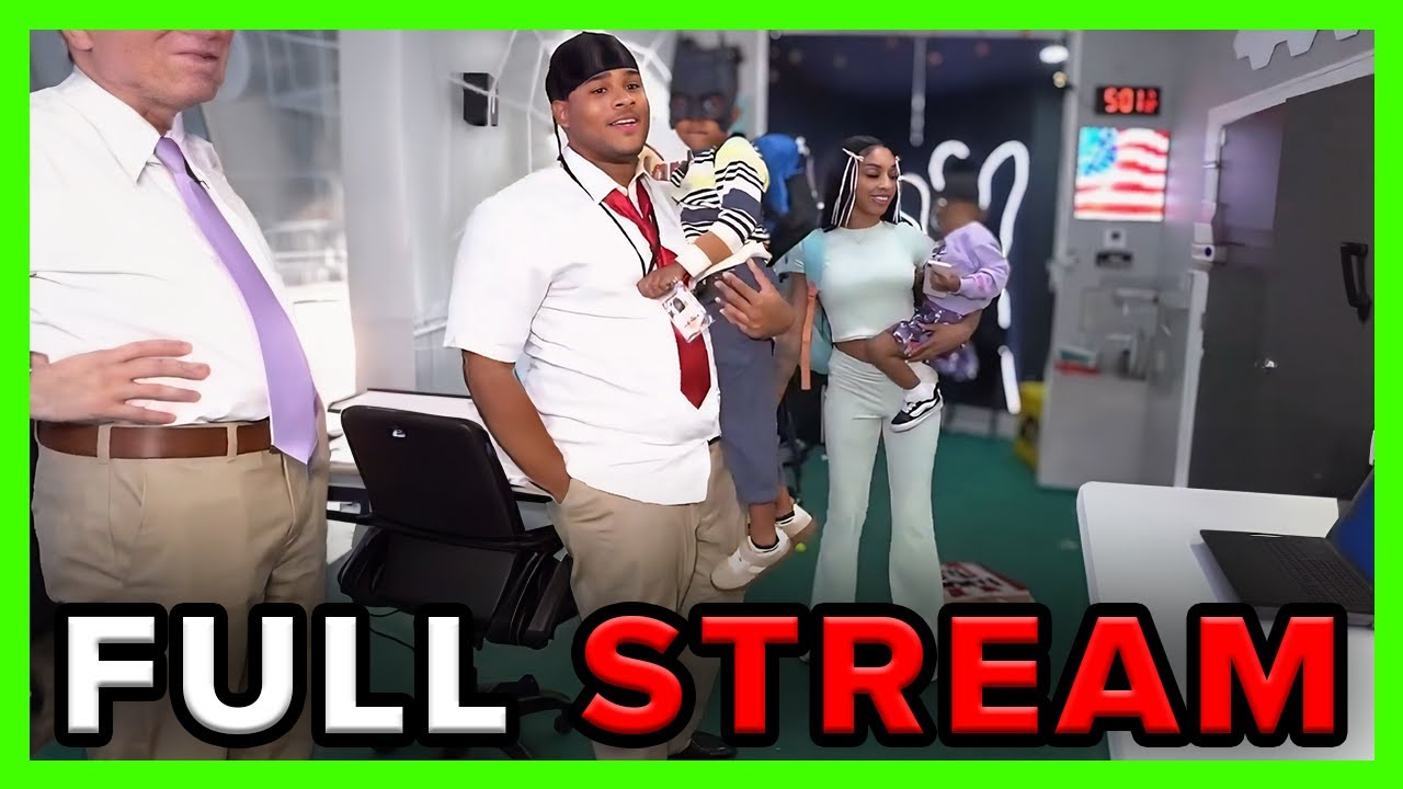 FANUM GETS A JOB 🖥️ (9-5 STREAM) - YouTube