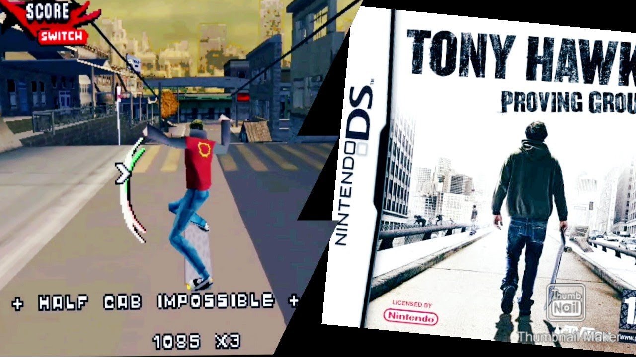 Tony Hawk's Proving Ground Nintendo DS Gameplay (Drastic Emulator ...