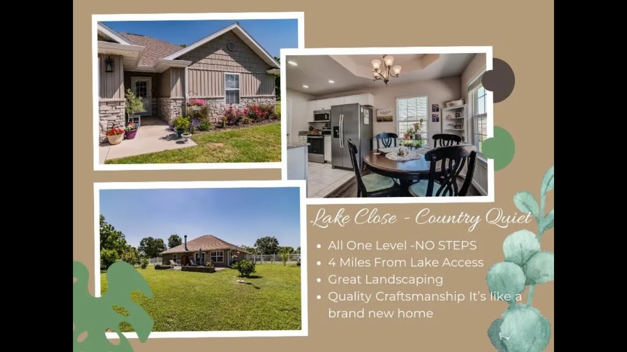 Virtual Tour - 1352 Morningside Falls, Blue Eye MO - YouTube