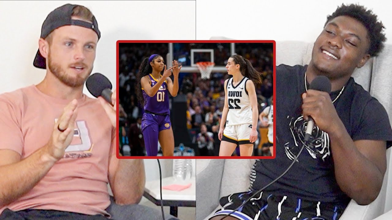 Angel Reese "Taunts" Caitlin Clark In National Championship Game - YouTube