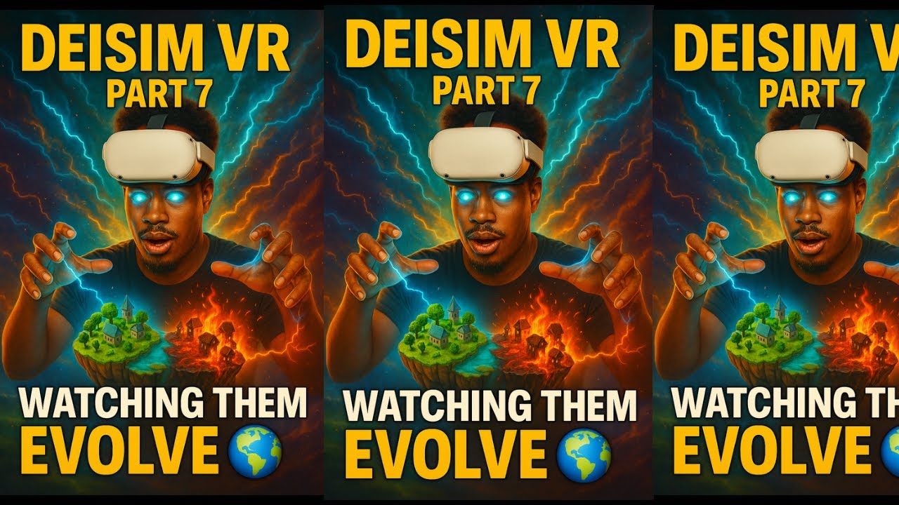 I Watched My Civilization Evolve Into CHAOS | Deisim VR (Part 7) - YouTube
