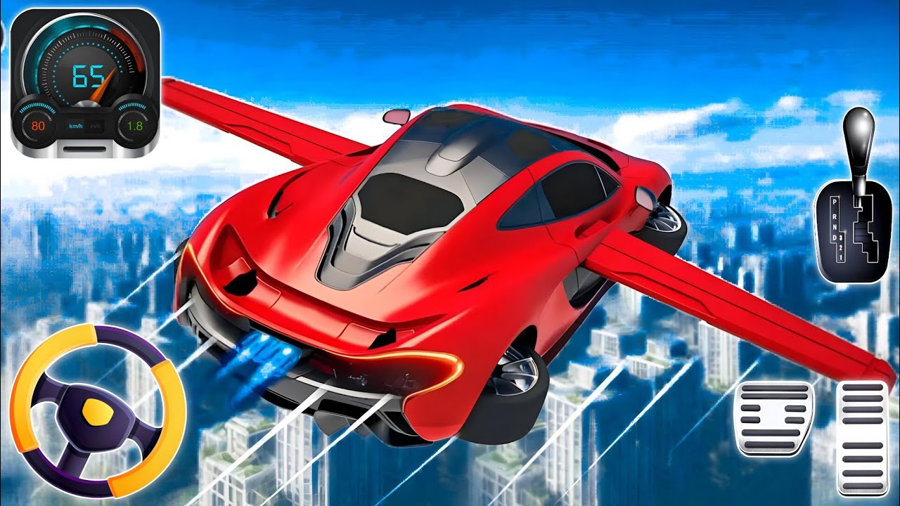 Flying Car Games 3D Simulator - Need for Speed No Limits Simulator - Android GamePlay - YouTube