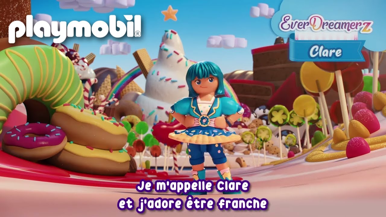 Clare | Candy World 💞 Everdreamerz | PLAYMOBIL en Français - YouTube
