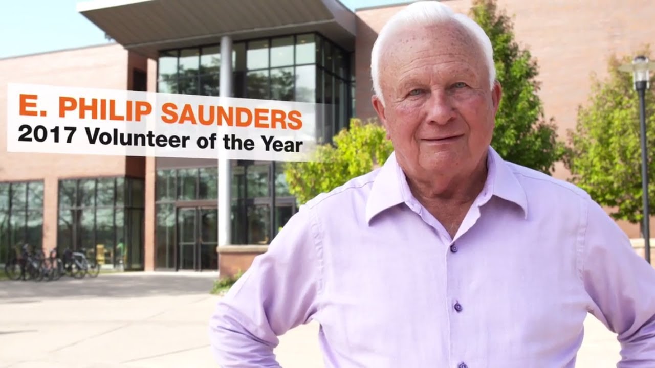 RIT’s 2017 Volunteer of the Year: E. Philip Saunders - YouTube