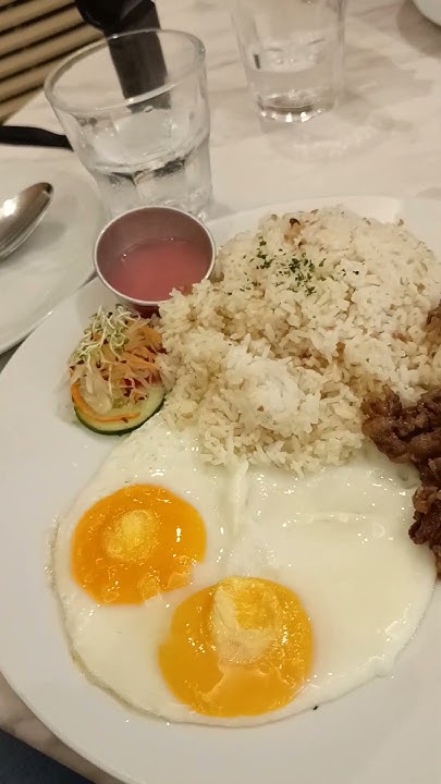 Tapa egg fried rice #tapsilog #food #yummy #viralvideo - YouTube
