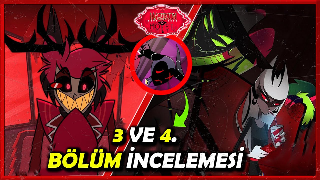 Hazbin Hotel Zestial ve Carmilla Gerçeği 🤯 Hazbin Hotel 3 ve 4. Bölüm ...