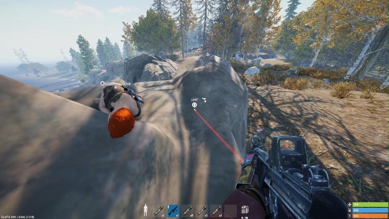 Rust Console Edition - indestructible head - YouTube