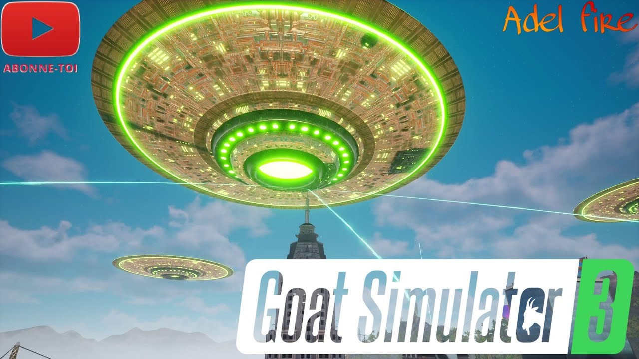 Goat Simulator 3 : c'est partie les ovni débarque avec un petit goût de ...