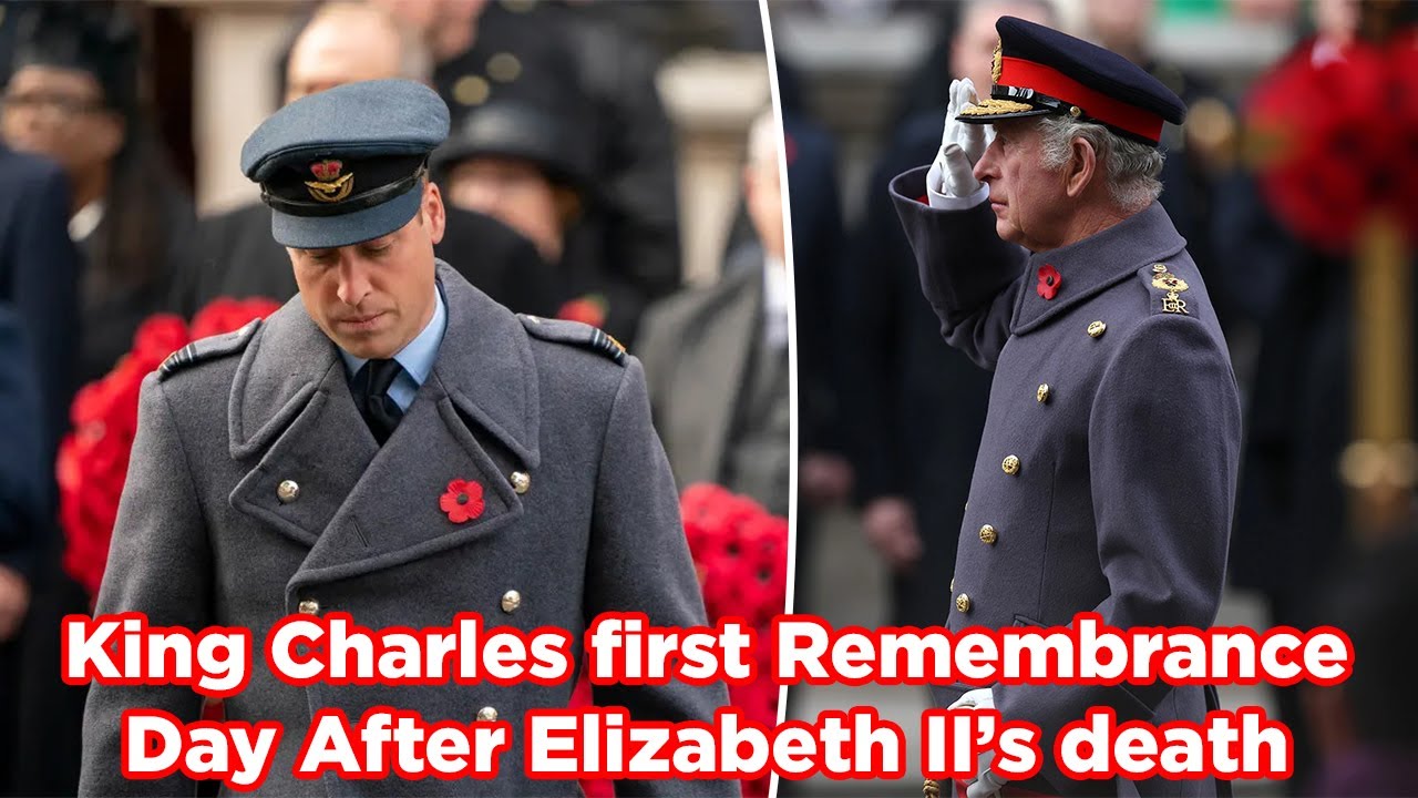King Charles marks first Remembrance Day since Queen Elizabeth II’s ...