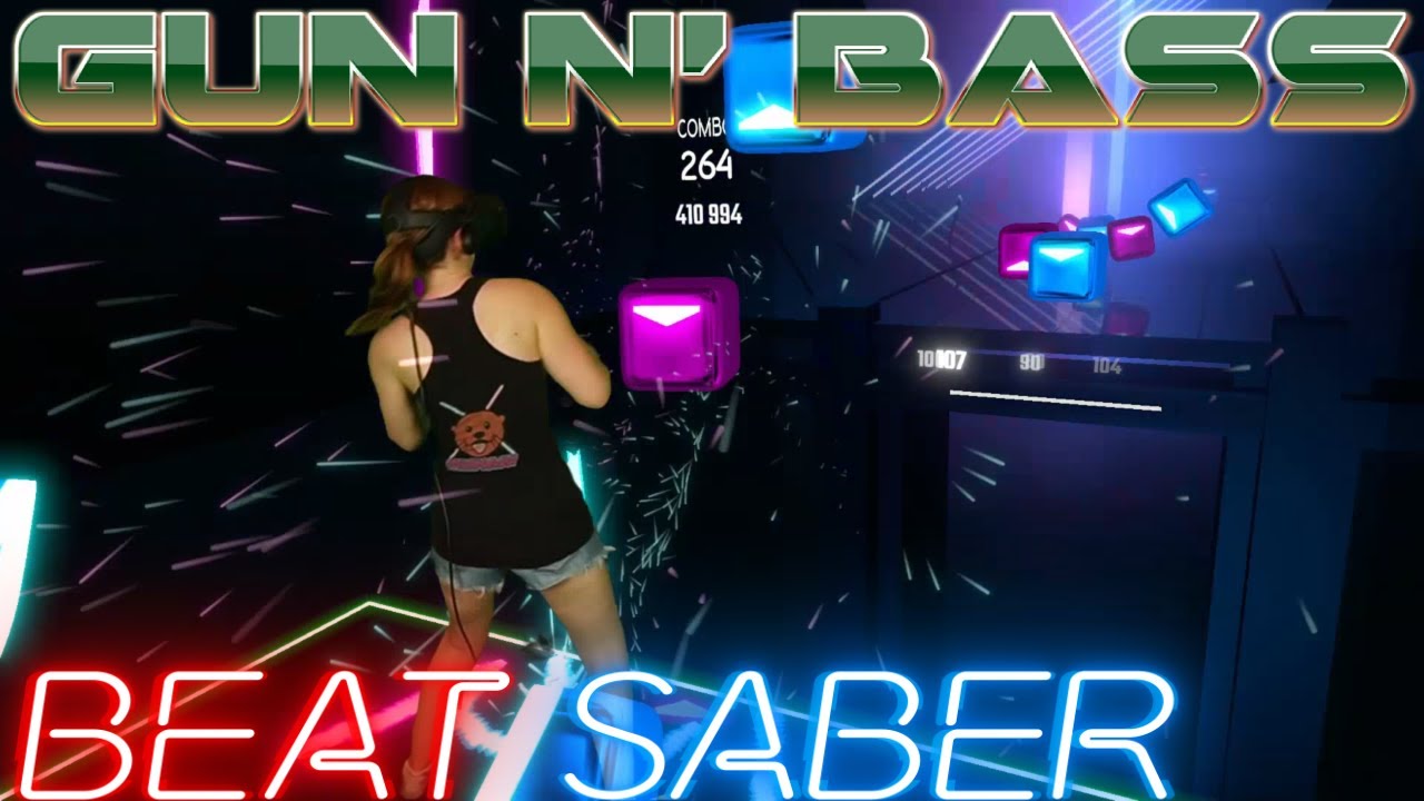 Beat Saber || Gun n’ Bass – Boom Kitty (Expert+) First Attempt || Mixed ...
