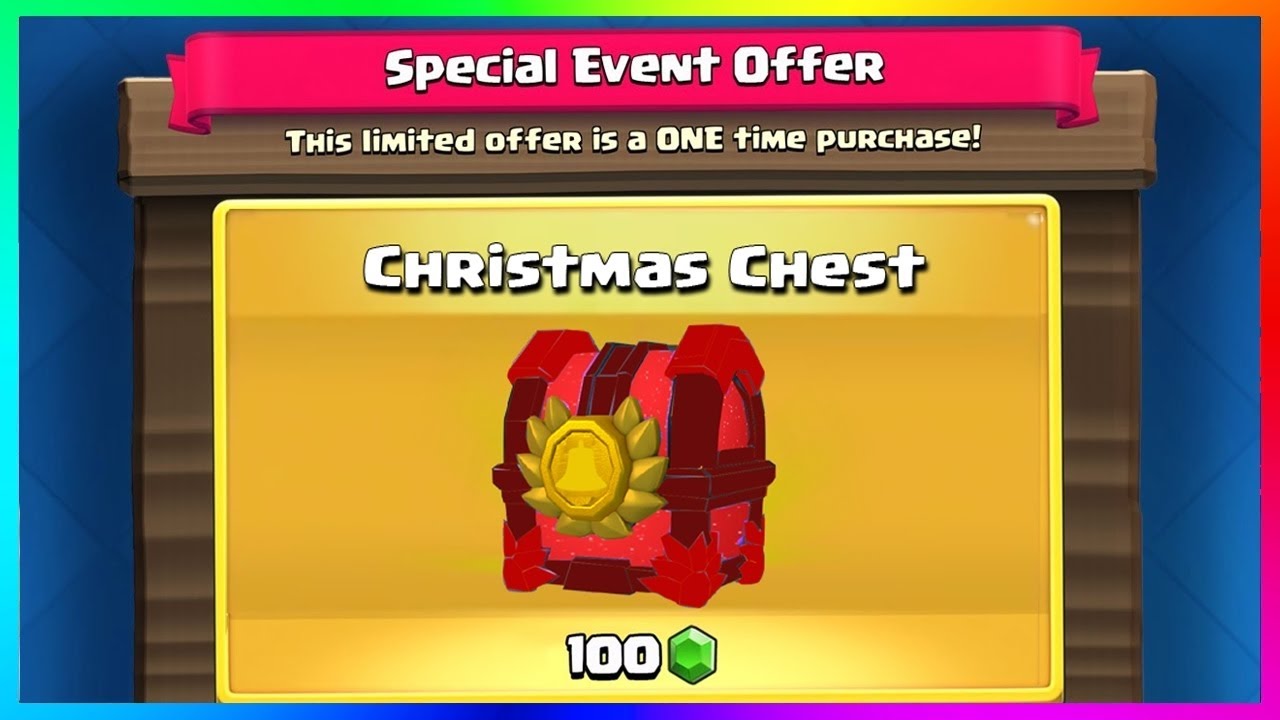 Clash Royale - NEW "CHRISTMAS CHEST" & "TITAN ARENA" UPDATE! - YouTube