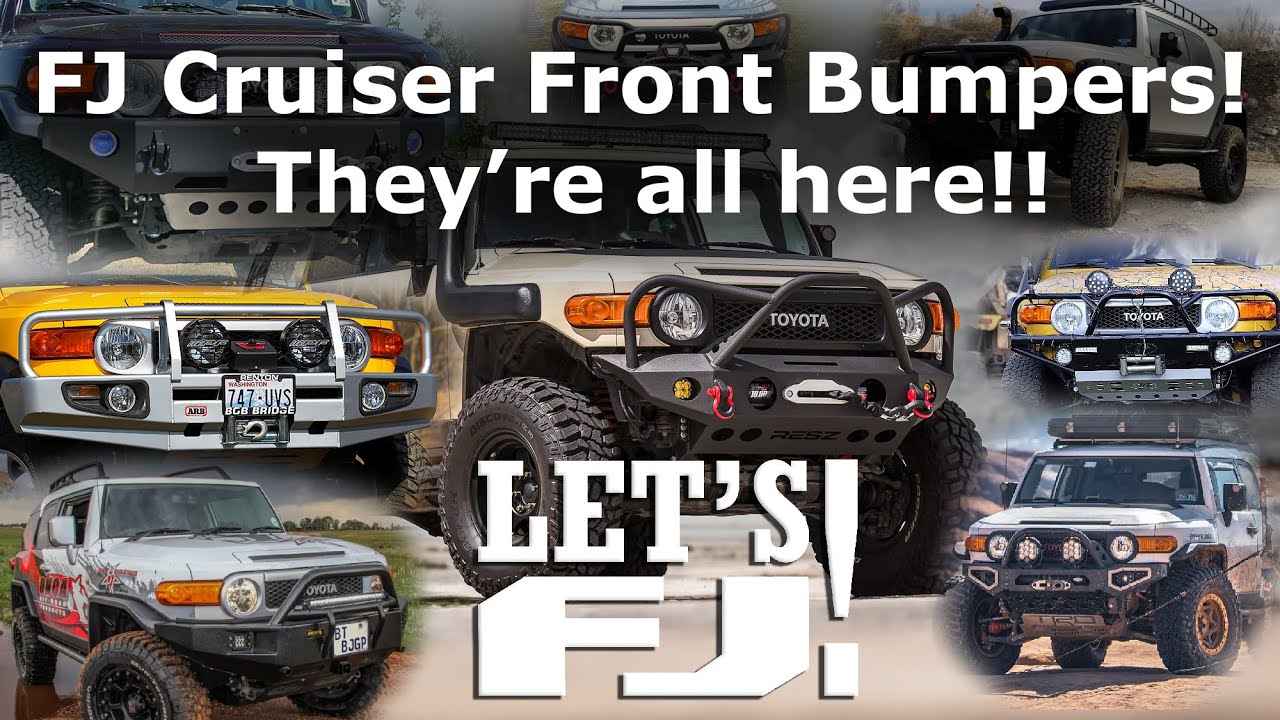 The Complete FJ Cruiser Front Bumper Compilation Video - They're All ...