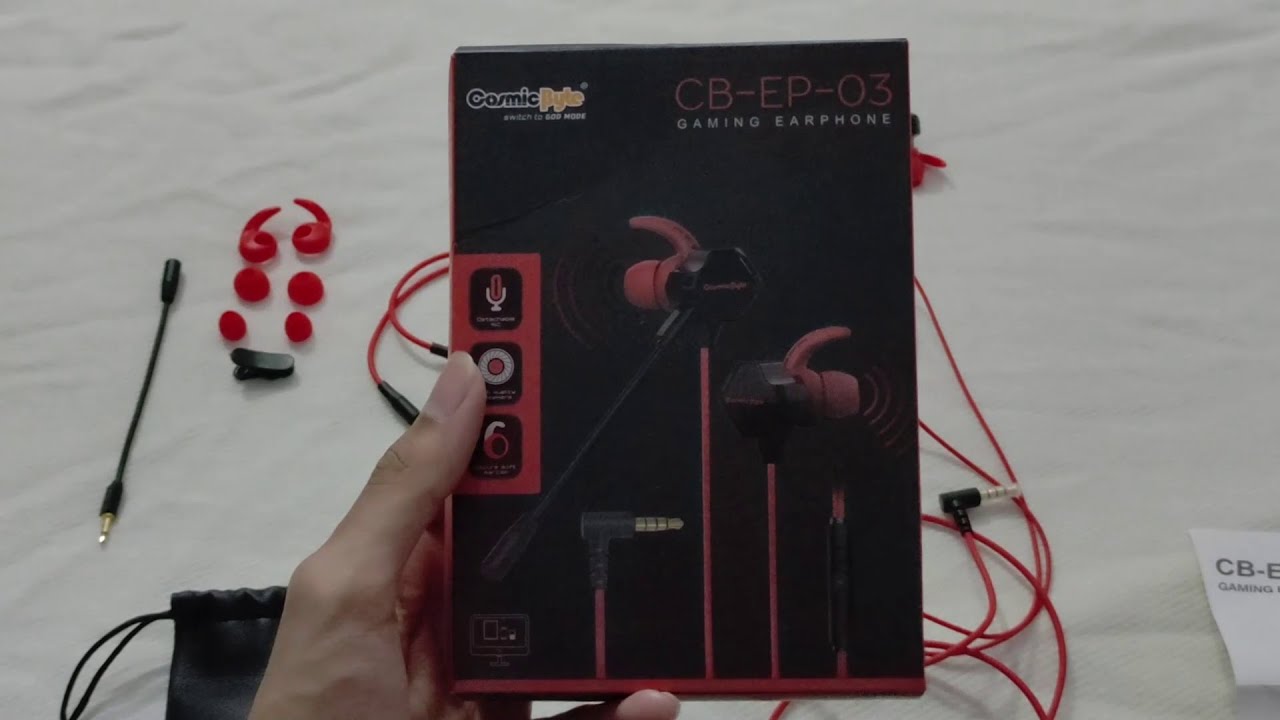 Cosmic Byte CB-EP-03 Gaming Earphone 🎧 | Overview 👍 - YouTube