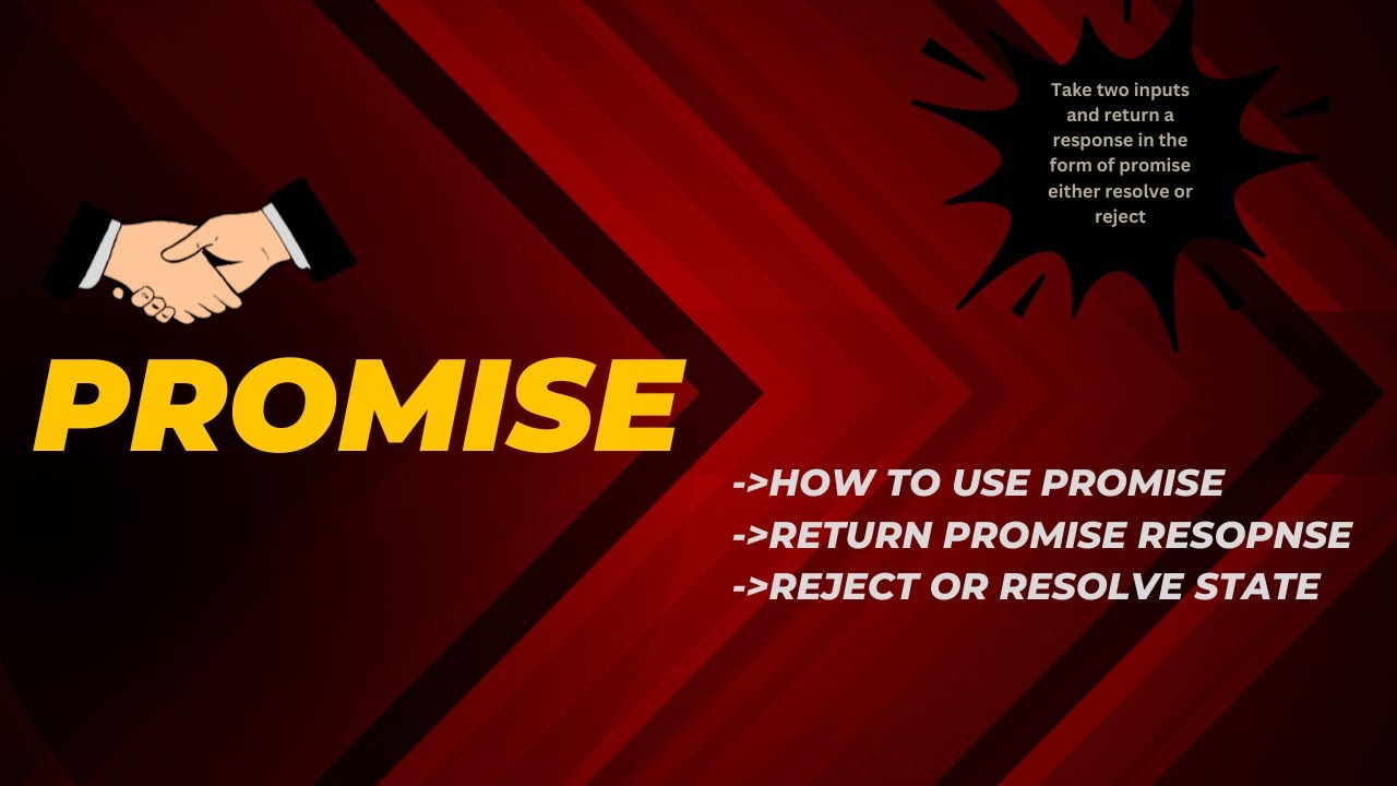 Use Promise to add two numbers and take promise response |Promise |# ...