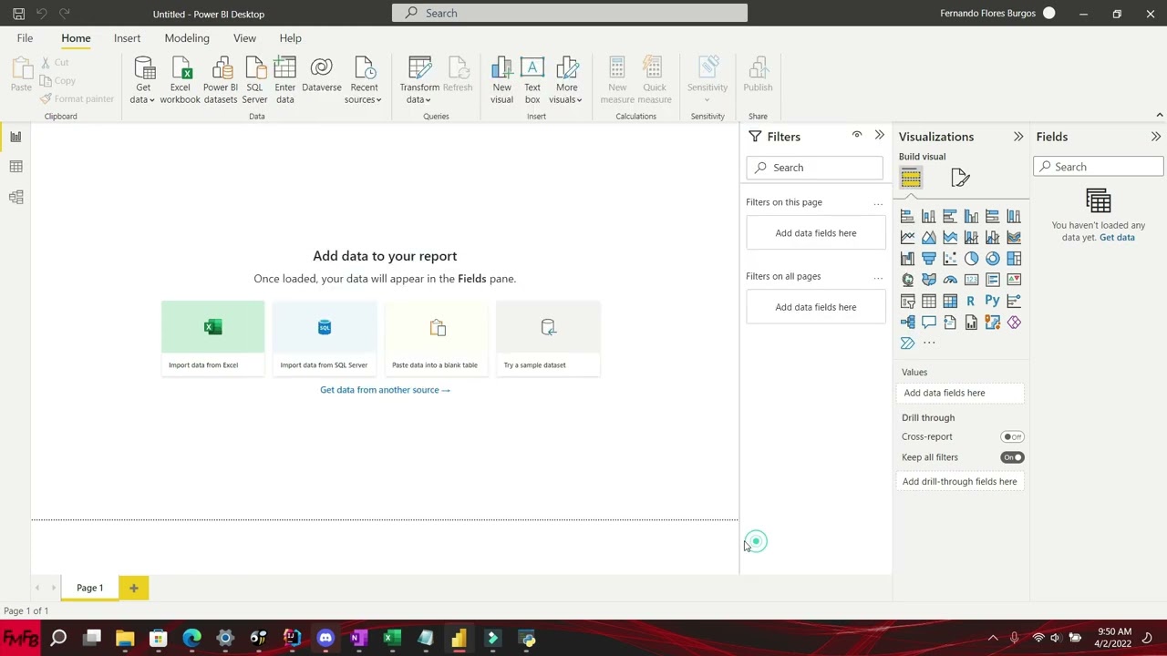 Change A Column To Date Type While In Report View Power BI Spanish Change A Column To Date Type While In Report View Power BI Spanish