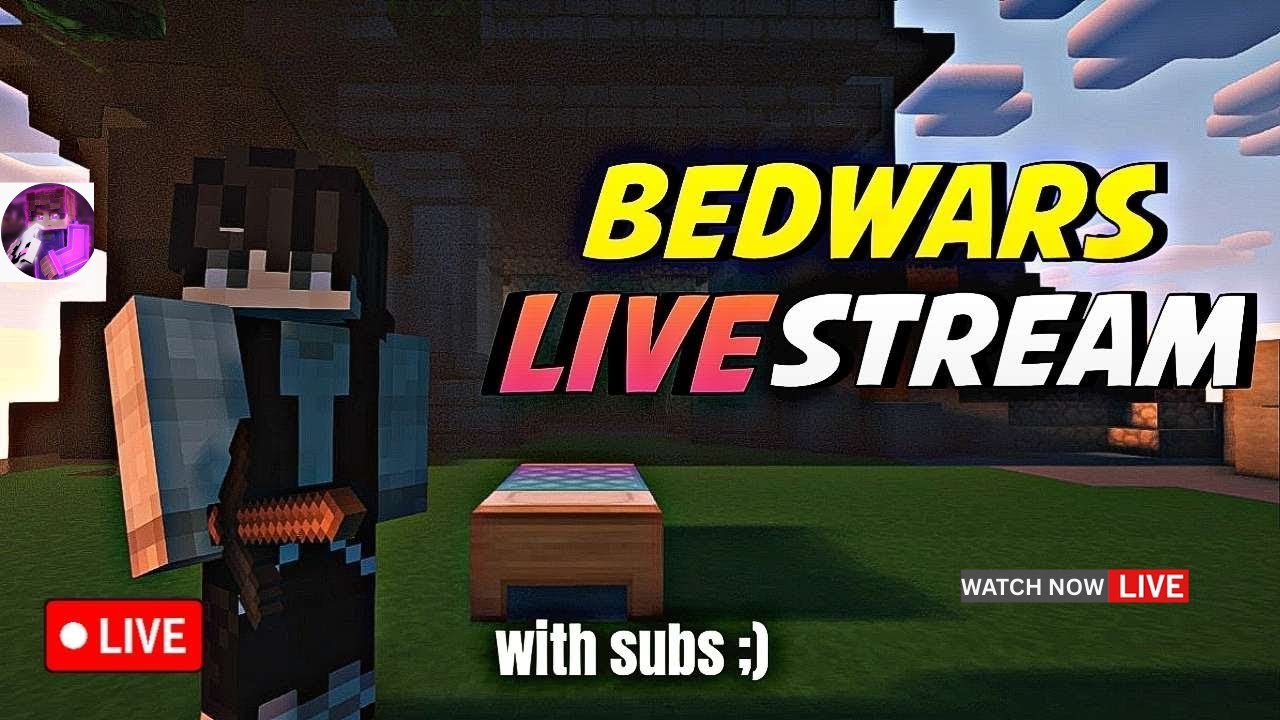 LIVE BEDWARS and BattlePie PVP | Minecraft live stream with viewers ...
