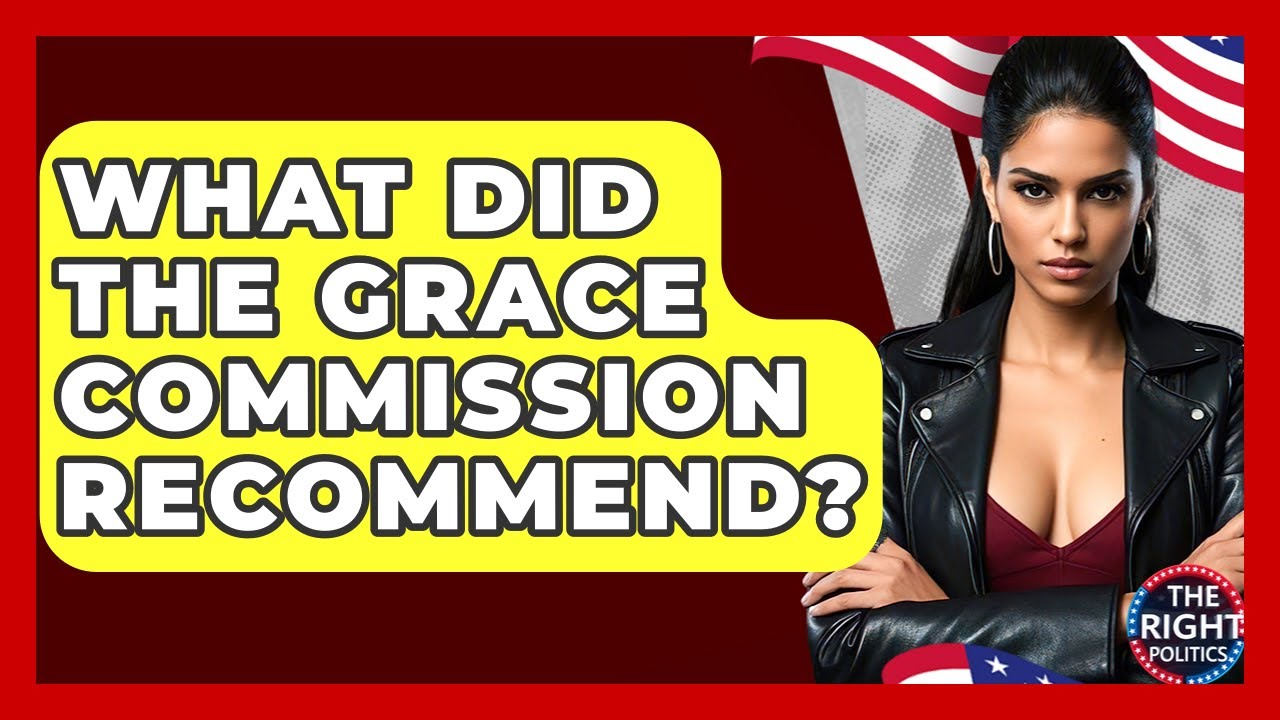 What Did The Grace Commission Recommend? - The Right Politics - YouTube