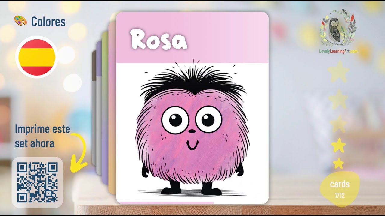 Tarjetas de Colores para Niños | Aprende los Colores | Educación ...