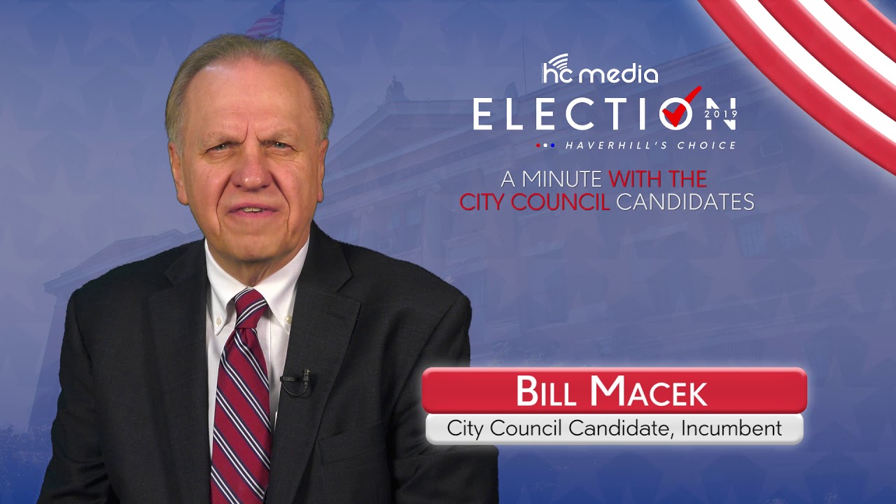 A Minute with Bill Macek, City Council Candidate - Election 2019 - YouTube