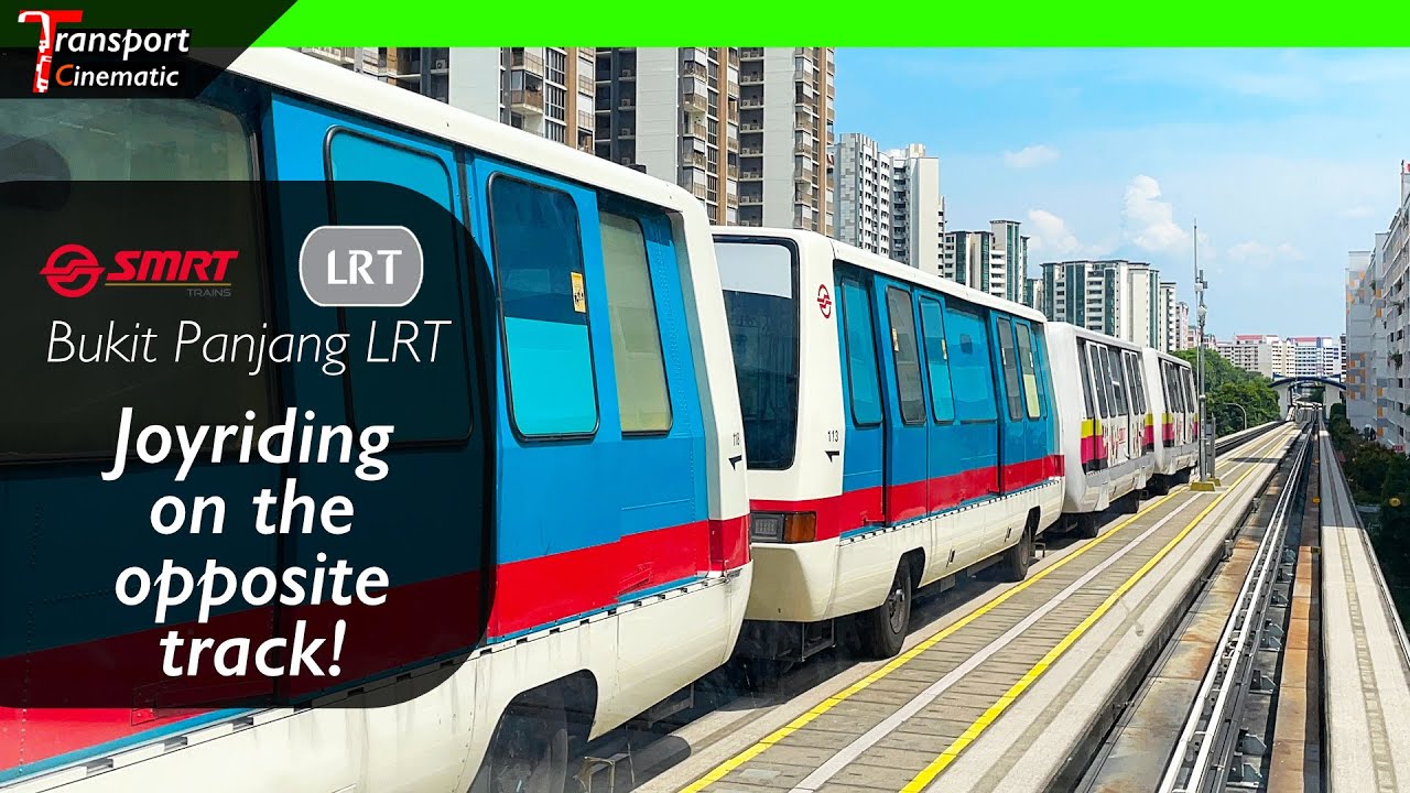 [SMRT] Joyriding on the OPPOSITE TRACK BPLRT! - YouTube