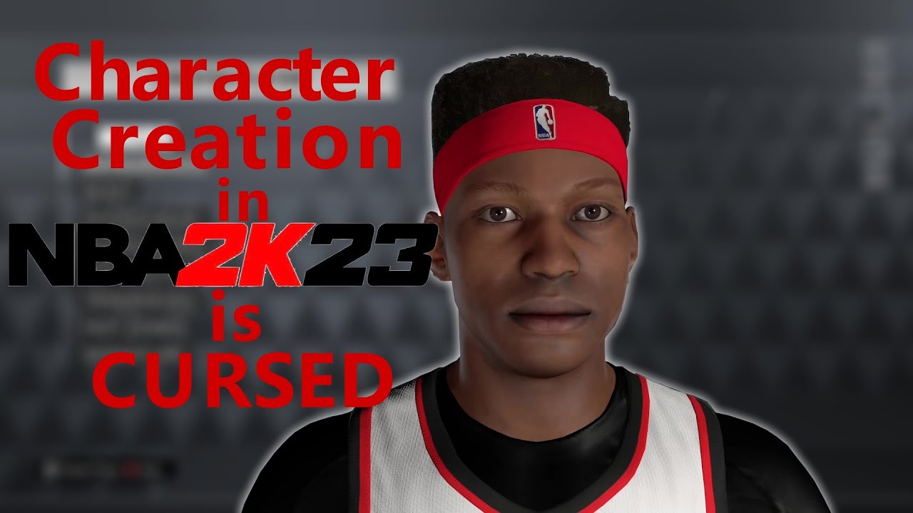 Character Creation in NBA2k is CURSED - YouTube