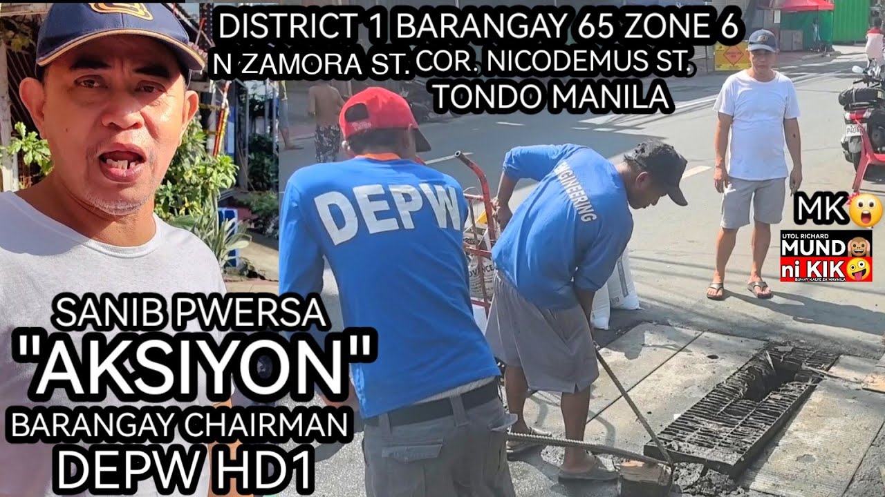 MK😲/SANIB PWERSA BARANGAY CHAIRMAN AT DEPW HD1 DIST.1 BARANGAY 65 ZONE ...