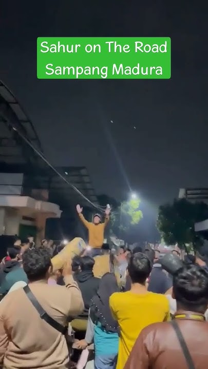 LAGU IKAN DALAM KOLAM VERSI MUSIK DAOL MADURA || SAHUR ON THE ROAD SAMPANG MADURA #shorts #short ...