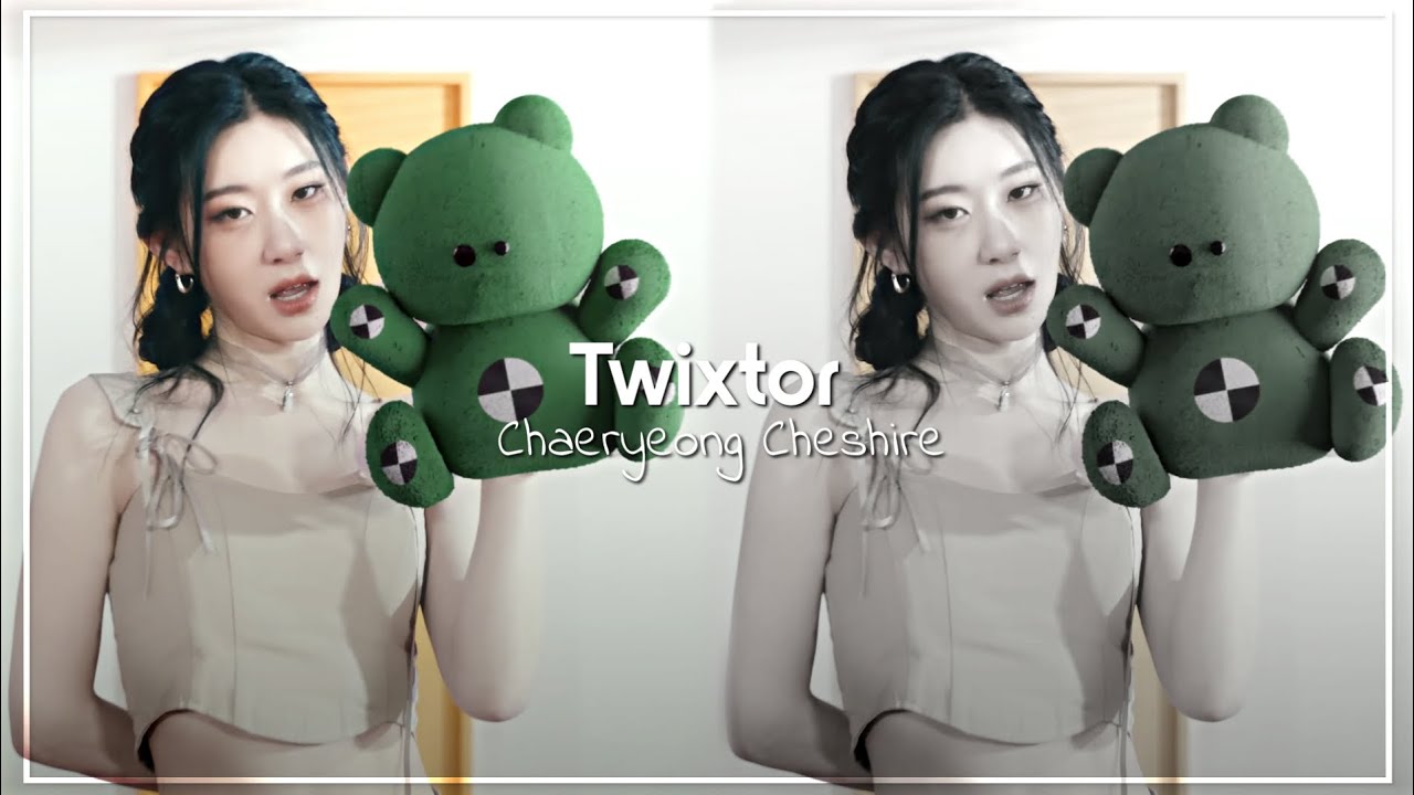 Chaeryeong Cheshire mv twixtor clips 4k - YouTube