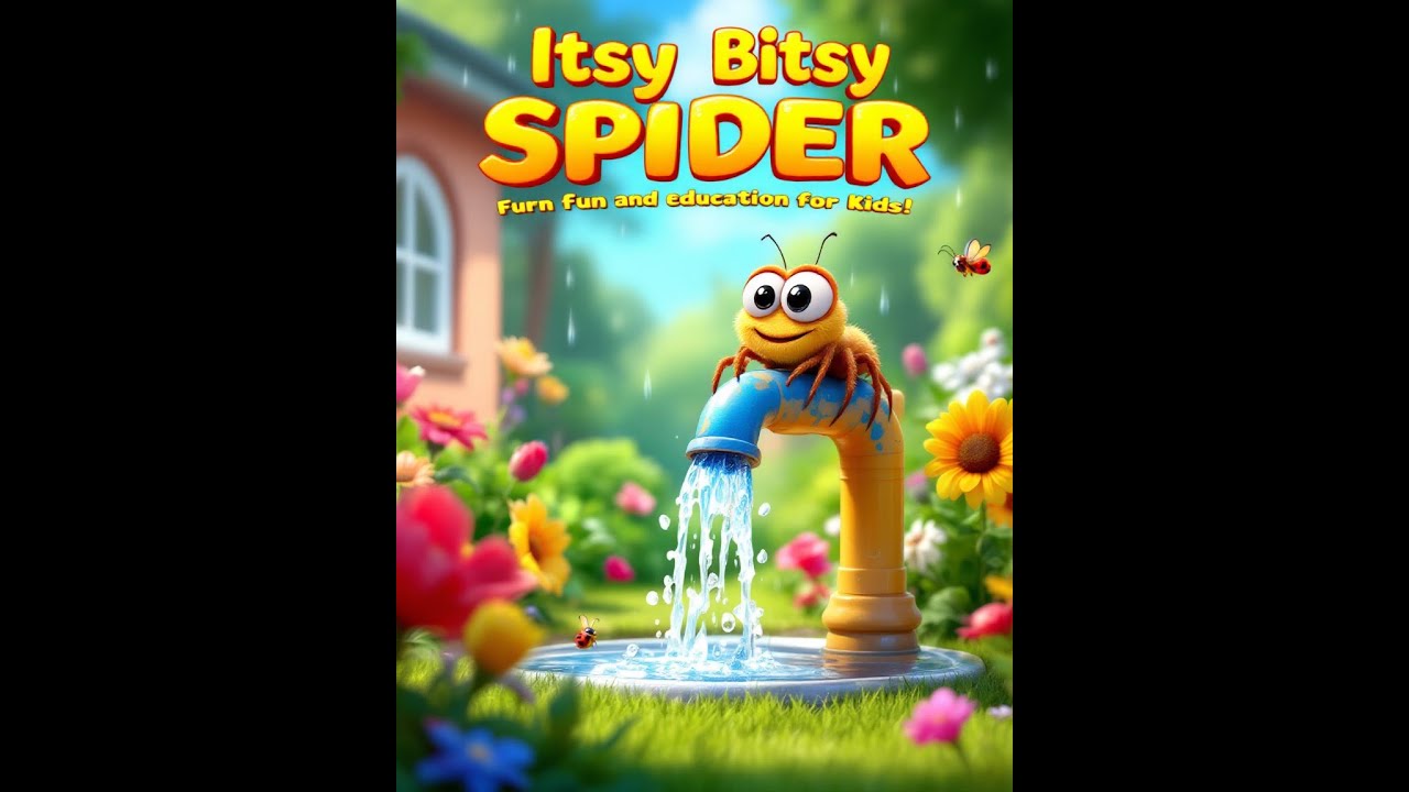 Itsy Bitsy Spider - Fun and Educational 3D Animation for Kids! - YouTube
