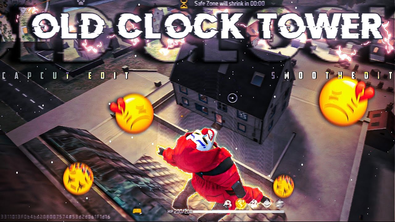 OLD CLOCK TOWER MEMORIES EFX EDIT STATUS || OLD MEMORIES FREE FIRE ...