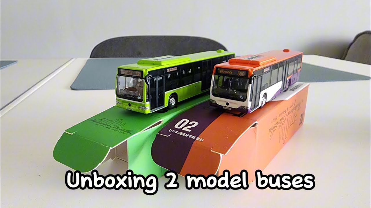 Unboxing 2 model buses - YouTube