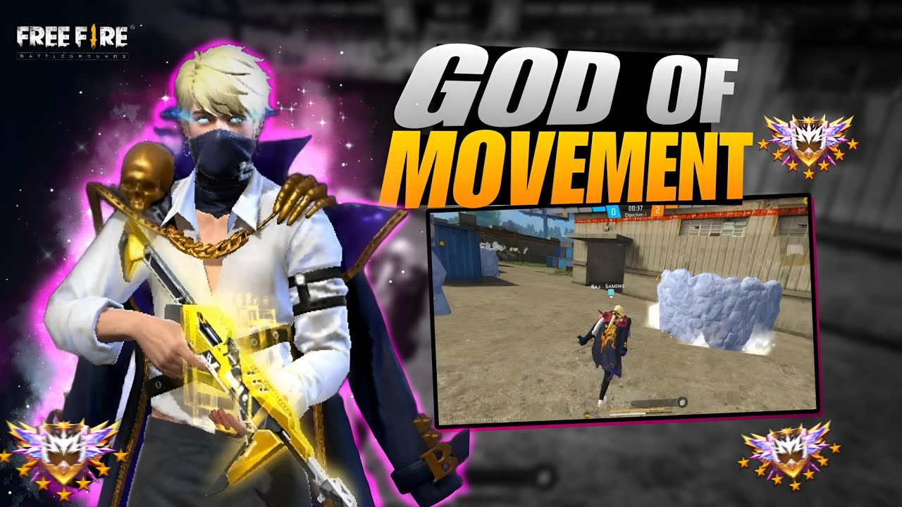 God of MOVEMENT 🥶🥵 | free fire max | don't try at home ️ - YouTube