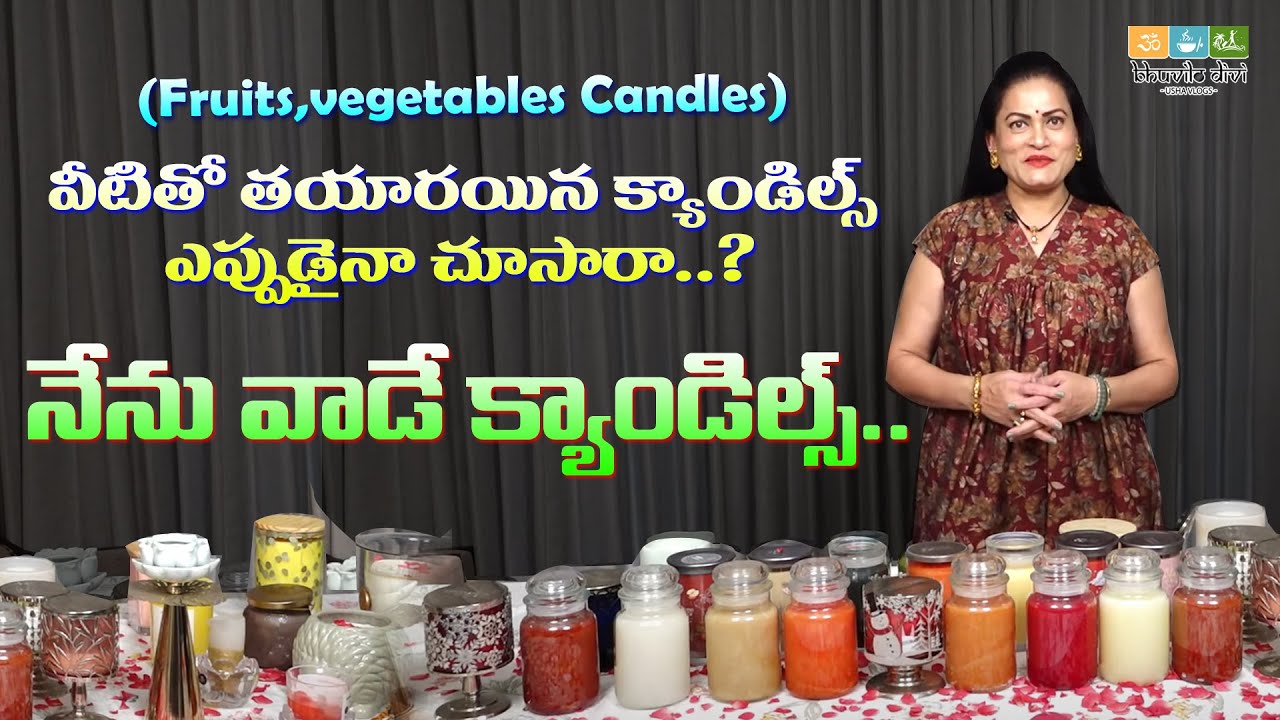 My Candles Collection | Candles Vlog | Candles With Fruits & Vegetables ...