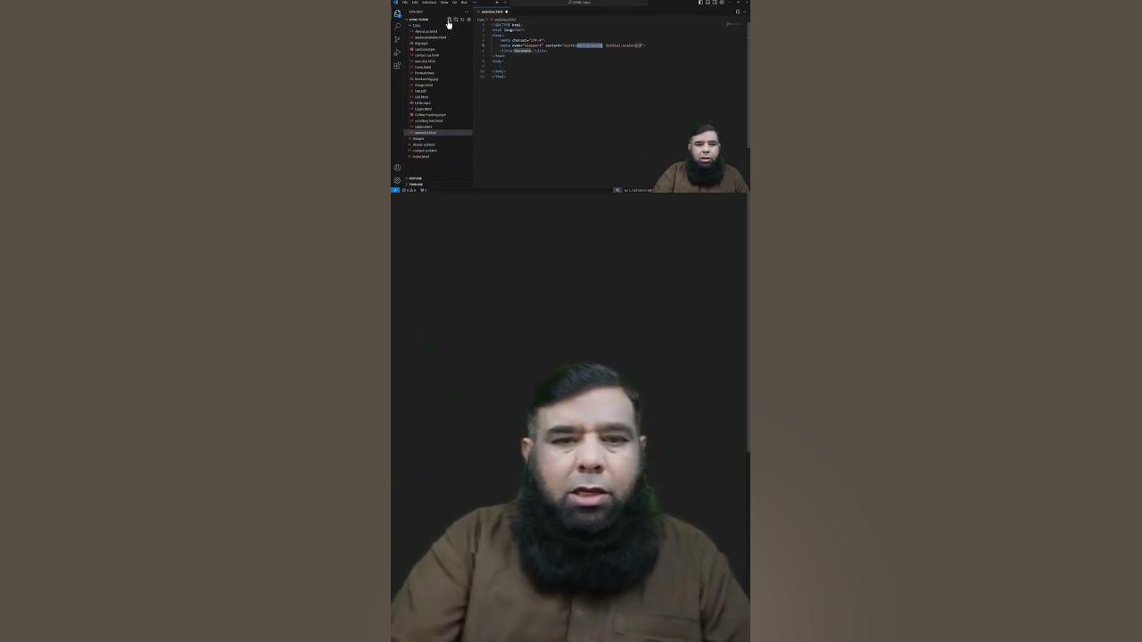 Html Tutorial Part 21 Coding Programming Html Shahidnaeem Html5 5187